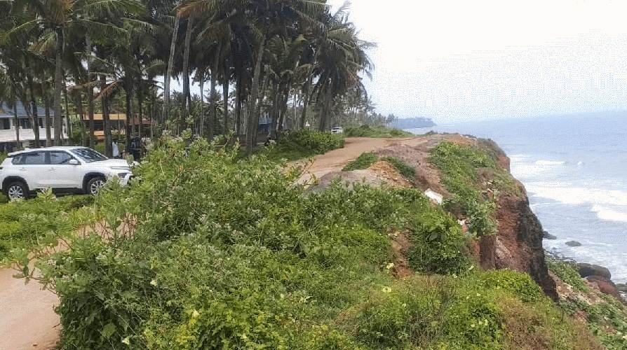 40 Cent Sea View Cliff Land for Sale in Varkala, Trivandrum – Ideal for ...